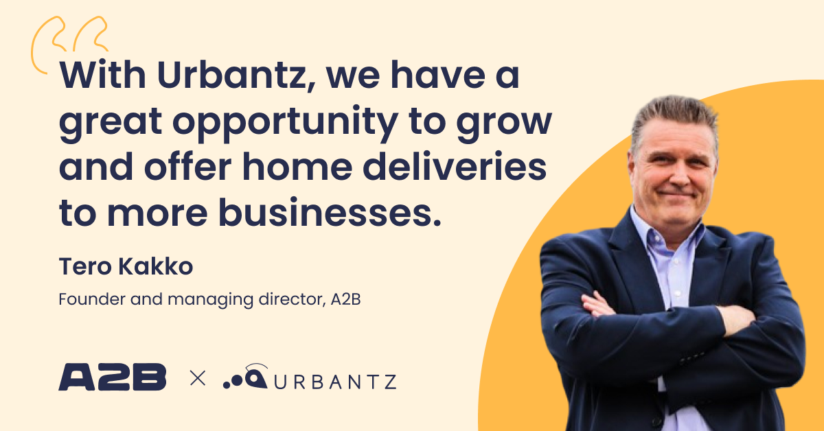 A2B Wins Big with Green Deliveries and Premium CX | Urbantz